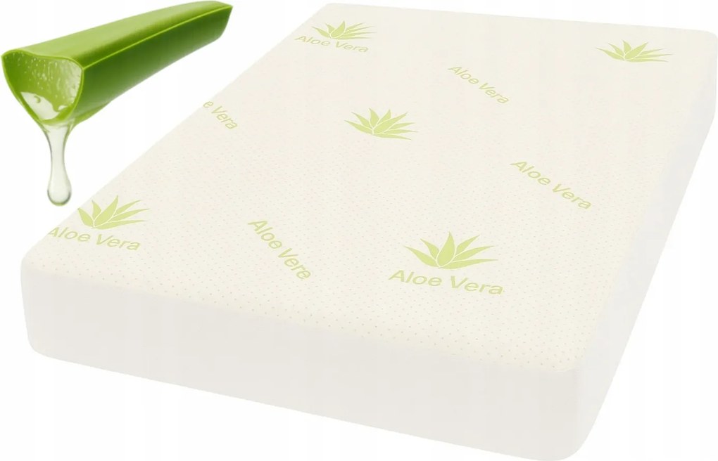 Chránič na matrace 160x200 Aloe Vera se síťkou Polský výrobek 1. třídy