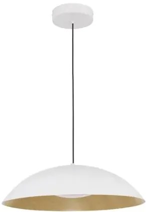 Industriální lustr Glim 60 bílé