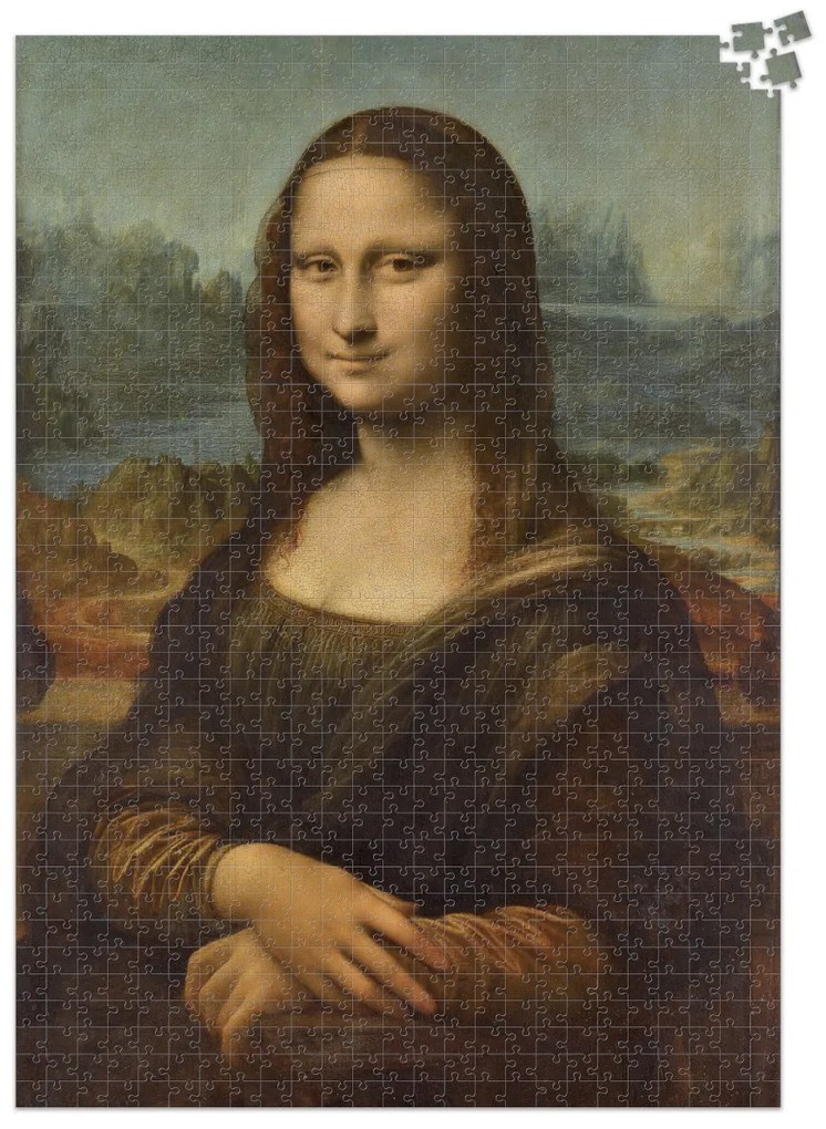 Vilac Puzzle Mona Lisa 1000 dílků