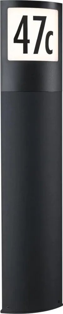 Paulmann 94514 - LED/8,5W IP44 Stmívatelné domovní číslo PADEA 230V