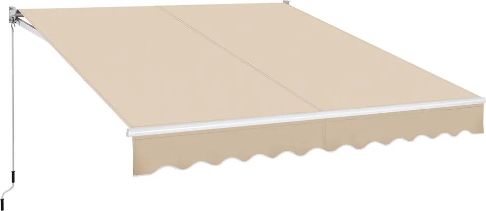 Markýza Yaheetech – béžová, 250 × 200 cm (257325163274)