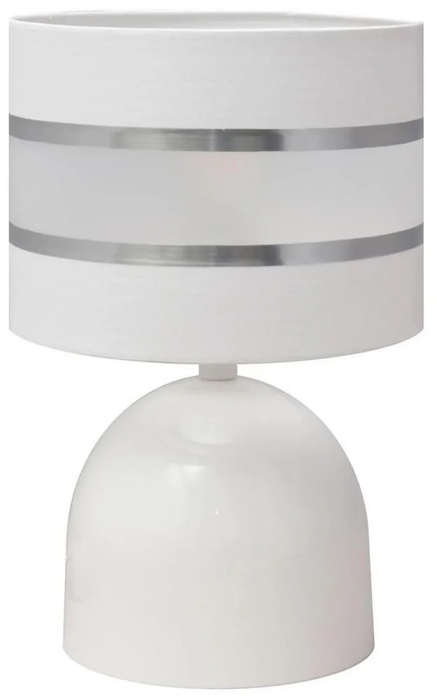 Helam Stolní lampa HELEN 1xE27/60W/230V bílá HE1188