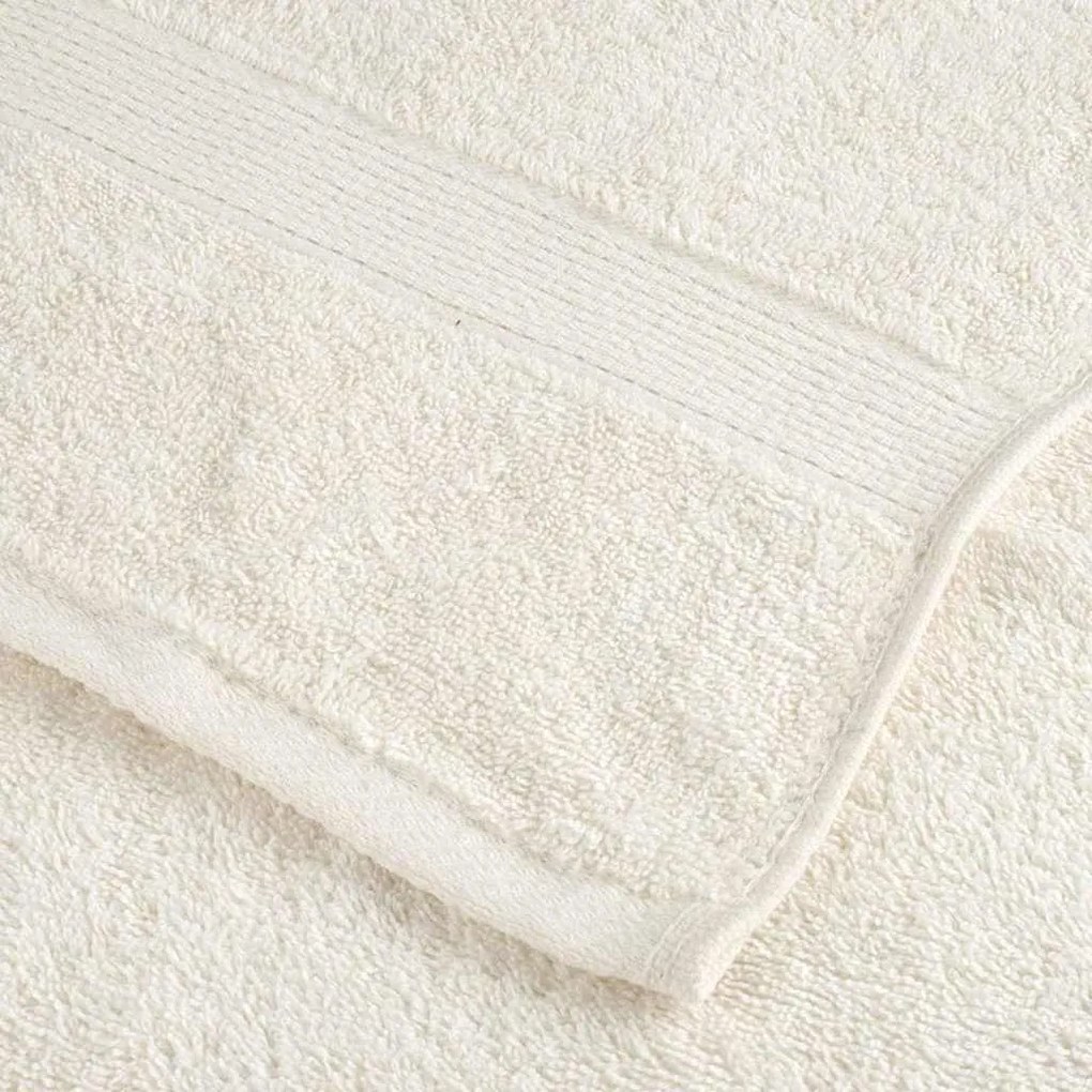 Uterák pro hosty SOLUND 2 ks Krémová 15 x 21 cm 550 gsm 137464