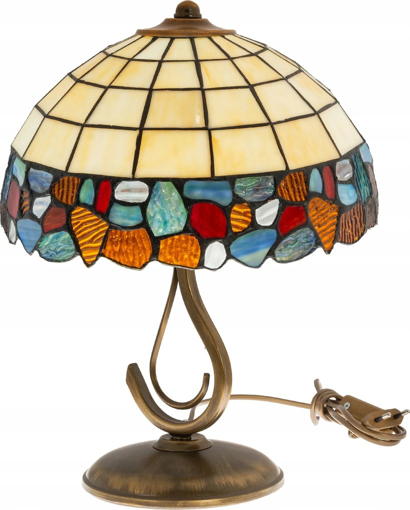 Vitrážová lampa ve stylu Tiffany