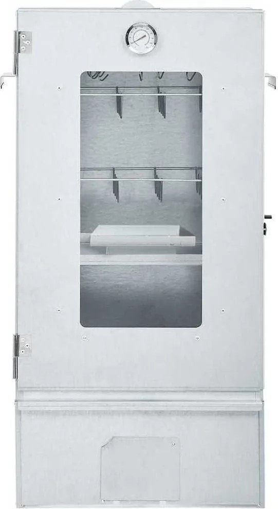 vidaXL Grilovací trouba/udírna s 1 kg dřevěných lupínků 44,5x29x83 cm [46528]