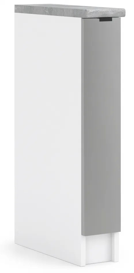 Kuchyňská skříňka spodní 15 cm - LAM KR15 - Dvířka LETTY