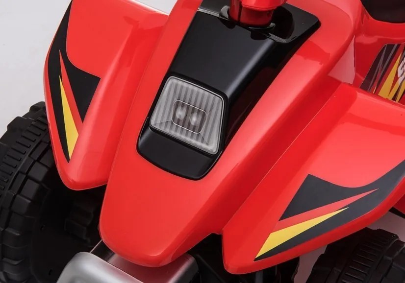 LEAN CARS Elektrická čtyřkolka XMX612, červená