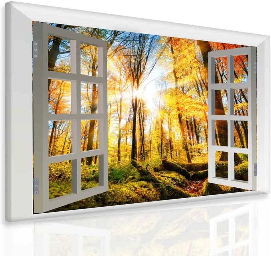 Malvis Malvis Obraz okno do přírody  150x130 cm