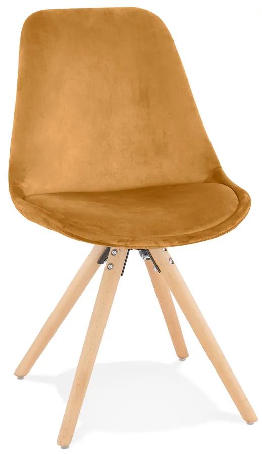 Kokoon Design Jídelní židle Jones Barva: hořčicová žlutá/černá
