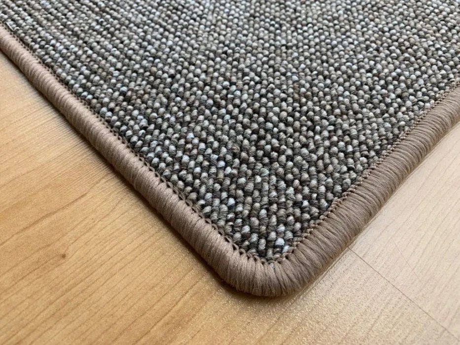 Vopi | Kusový koberec Porto hnědý - Kruh 160 cm