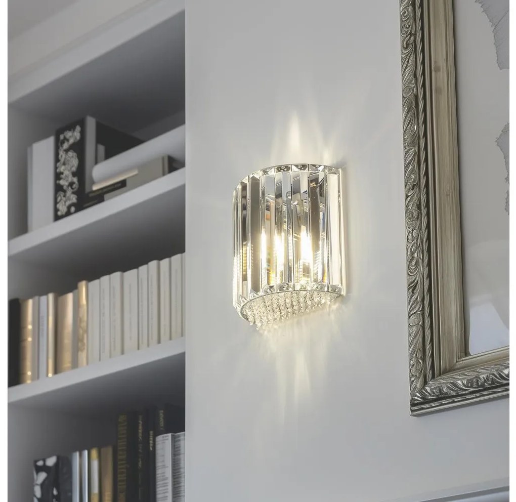 Brilagi - LED Křišťálové nástěnné svítidlo GLAMOUR 1xG9/42W/230V