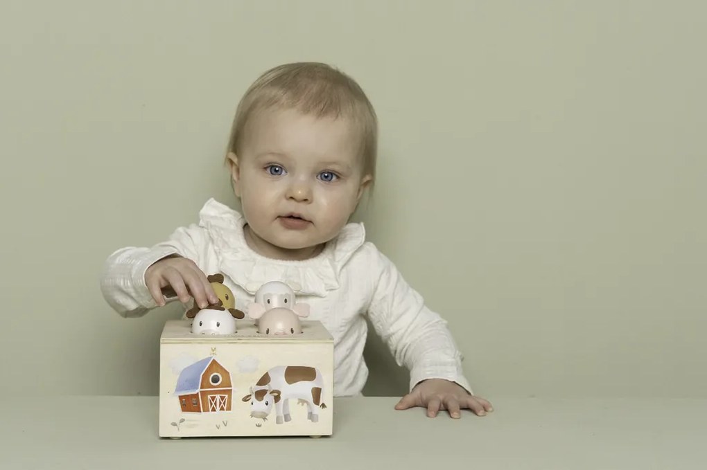 Little Dutch Vyskakovací zvířátka se zvuky Farma