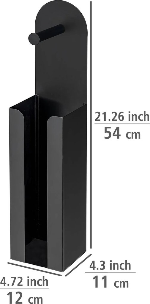 Stojan na toaletní papír 2v1, AGIRA