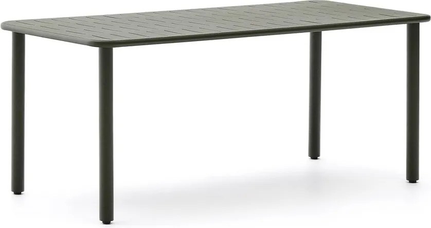 Ocelový zahradní jídelní stůl 90x180 cm Brai – Kave Home