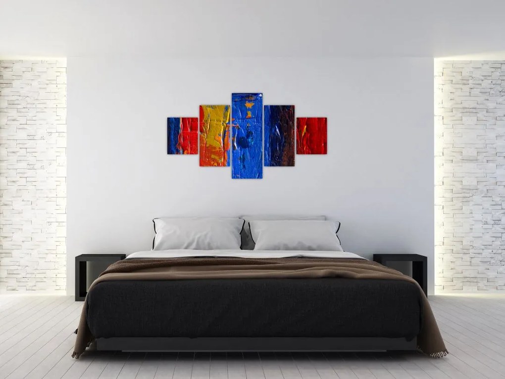 Obraz malířských barev (125x70 cm)