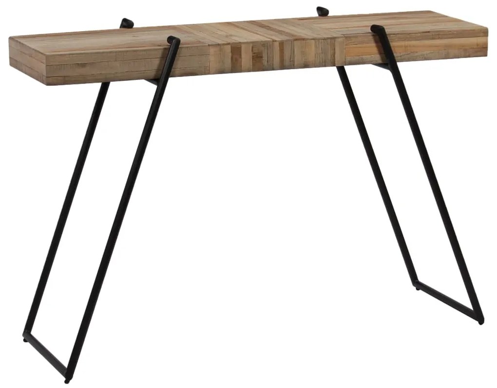 246089 vidaXL Konzolový stolek z recyklovaného teaku 120 x 35 x 81 cm