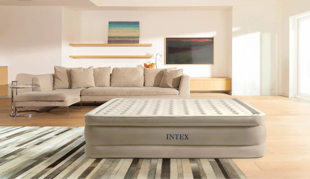 Intex Air Bed Ultra Plush Twin jednolůžko 99 x 191 x 46 cm 64426NP