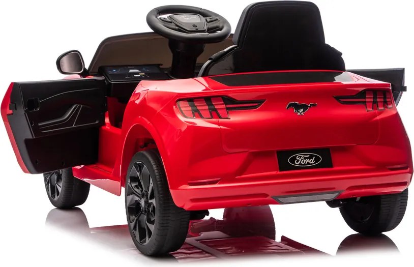 LEAN CARS Elektrické autíčko na baterie Ford Mustang Mach-E 24V červené