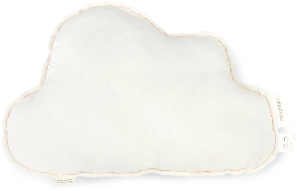 Nobodinoz Lin français polštář Cloud Off White