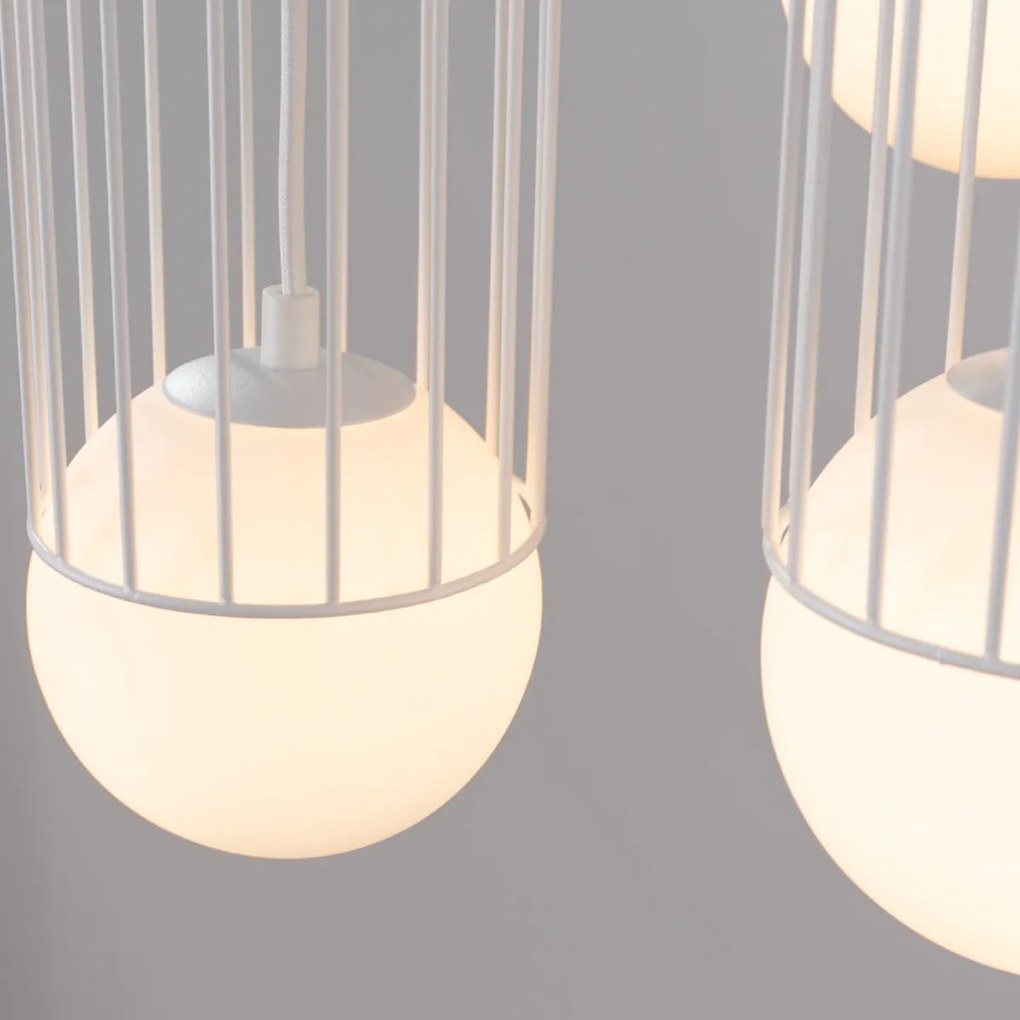 Sollux Lighting Závěsné svítidlo BRINA 3P bílé