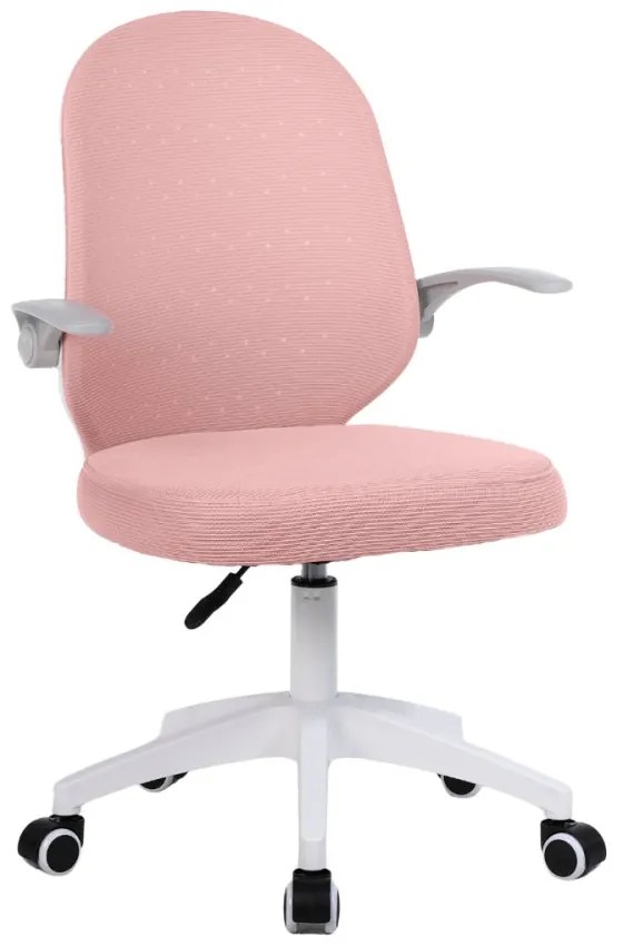 Dětská otočná židle Neoseat JUNI 012 — látka, růžová