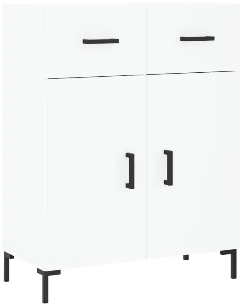 Skříň highboard bílá 69,5 x 34 x 180 cm kompozitní dřevo,  3198145