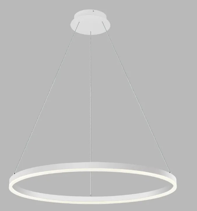 Závěsné led svítidlo LED2 Circle Barva: Bílá, Chromatičnost: 3000K Triac, Ø - Průměr: 80cm