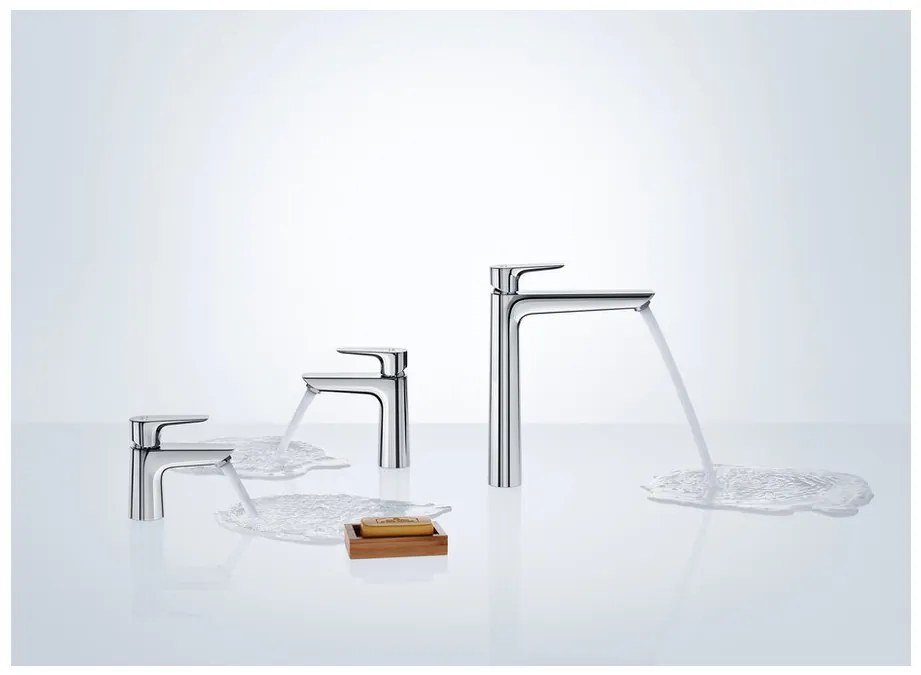 Hansgrohe Talis E, páková umyvadlová baterie 80 bez odtokové soupravy, chromová, 71702000