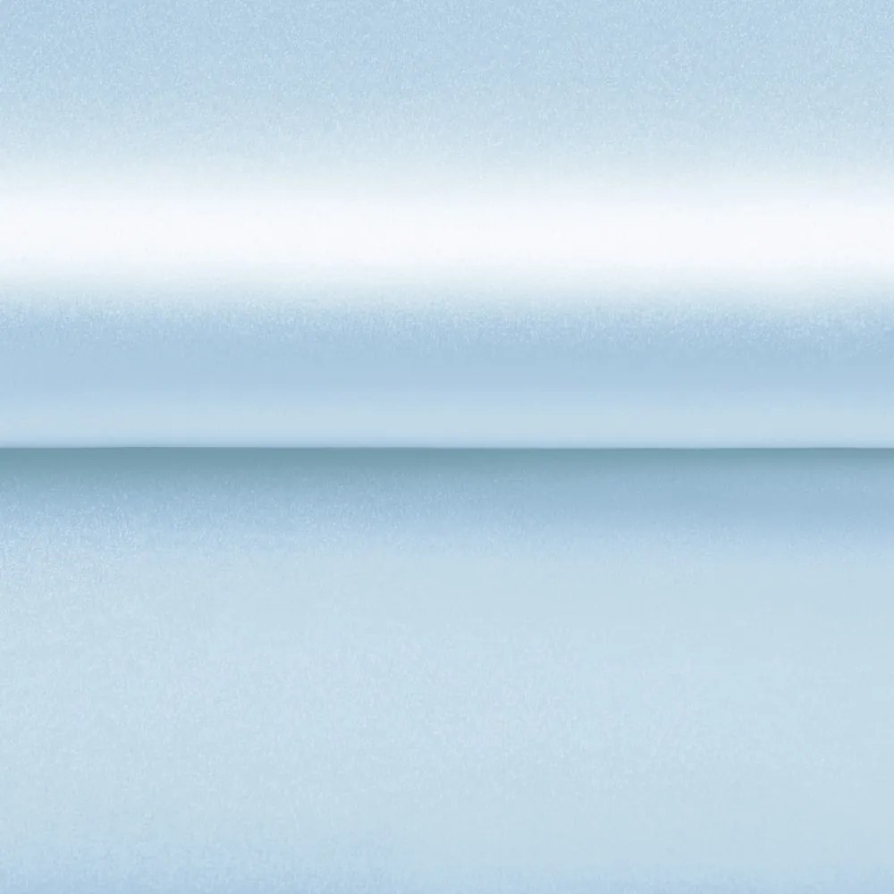 Látka polyesterový satén LUX-062 Světle modrá - šířka 150 cm - 2.JAKOST