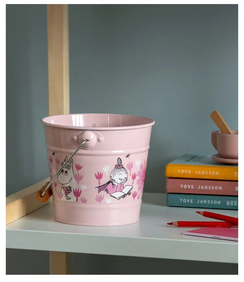 Plechový kyblík Moomin Girls 2 l Muurla