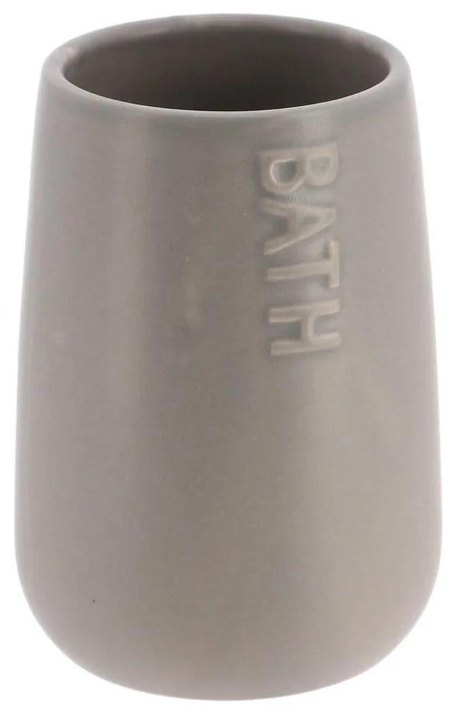 Koupelnový pohár Attolico, šedá, 450 ml