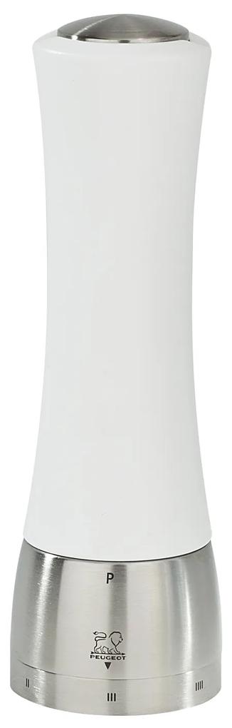 Peugeot Mlýnek na pepř MADRAS bílá/nerez 21 cm