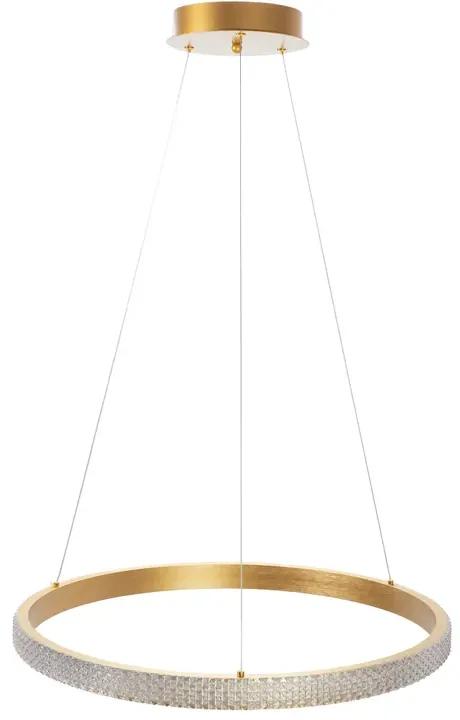 Toolight - Závěsná stropní lampa Ultimo - zlatá - APP1203-CP