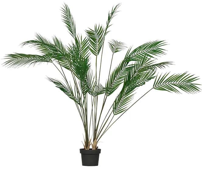 Umělá rostlina palma zelená