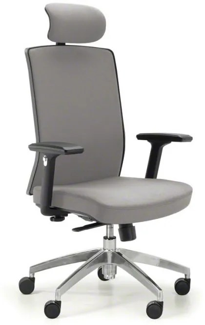 Kancelářská židle ALTA F, šedá