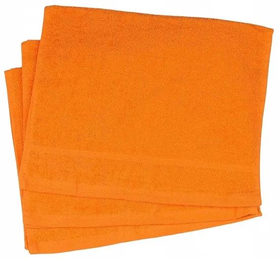 Ručník Sofie 30x50 cm - oranžový