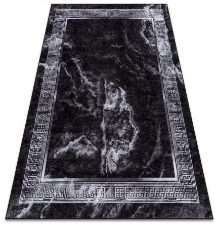 Dywany Luszczow Dětský kusový koberec MIRO 51278.810 pratelný  Mramor, řecký protiskluz, černý / bílá Rozměr koberce: 120 x 170 cm