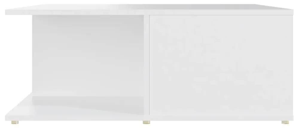 Konferenční stolek Hollon - 80x80x31 cm | bílý