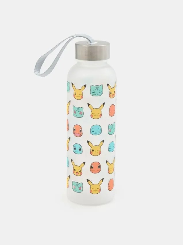 Sinsay - Láhev na vodu se šroubovacím víčkem a rukojetí Pokémon - vícebarevná