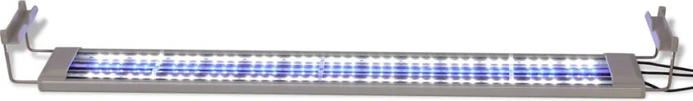vidaXL Marketos LED akvarijní lampa 80–90 cm hliník IP67