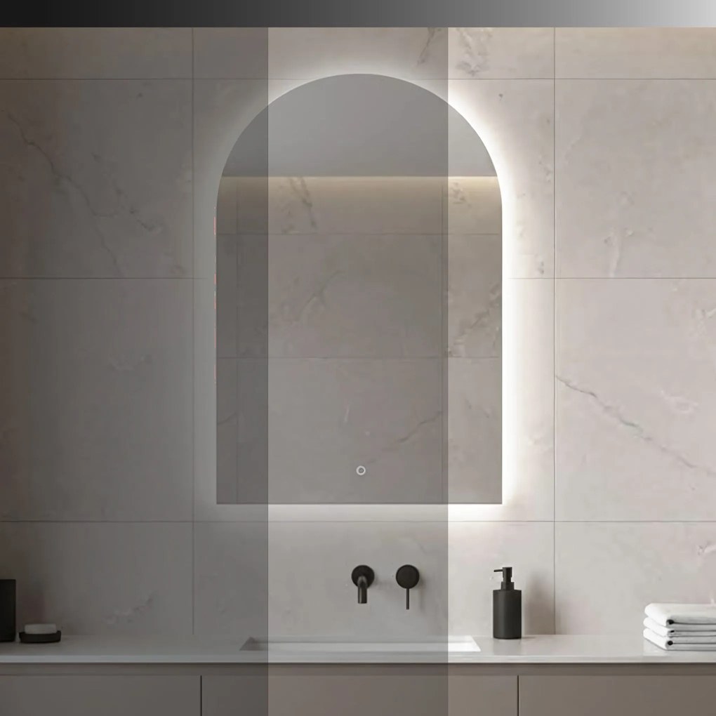 Rea Rea, Zrcadlo LED 90x60cm TOP-1, HOM-01520