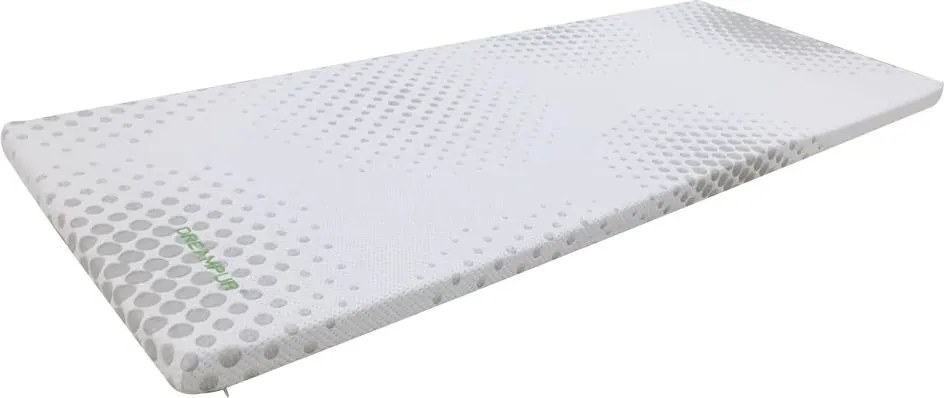 Vrchní matrace (přistýlka) z latexové pěny DREAMPUR® Grey Dots 5 cm - 100x200 cm