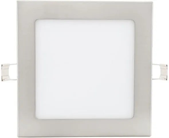 Ecolite LED-WSQ-12W/41/CHR Chromový vestavný LED panel 175x175mm 12W denní bílá