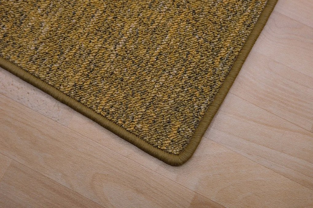 Vopi koberce Kusový koberec Alassio zlatohnědý - 100x150 cm