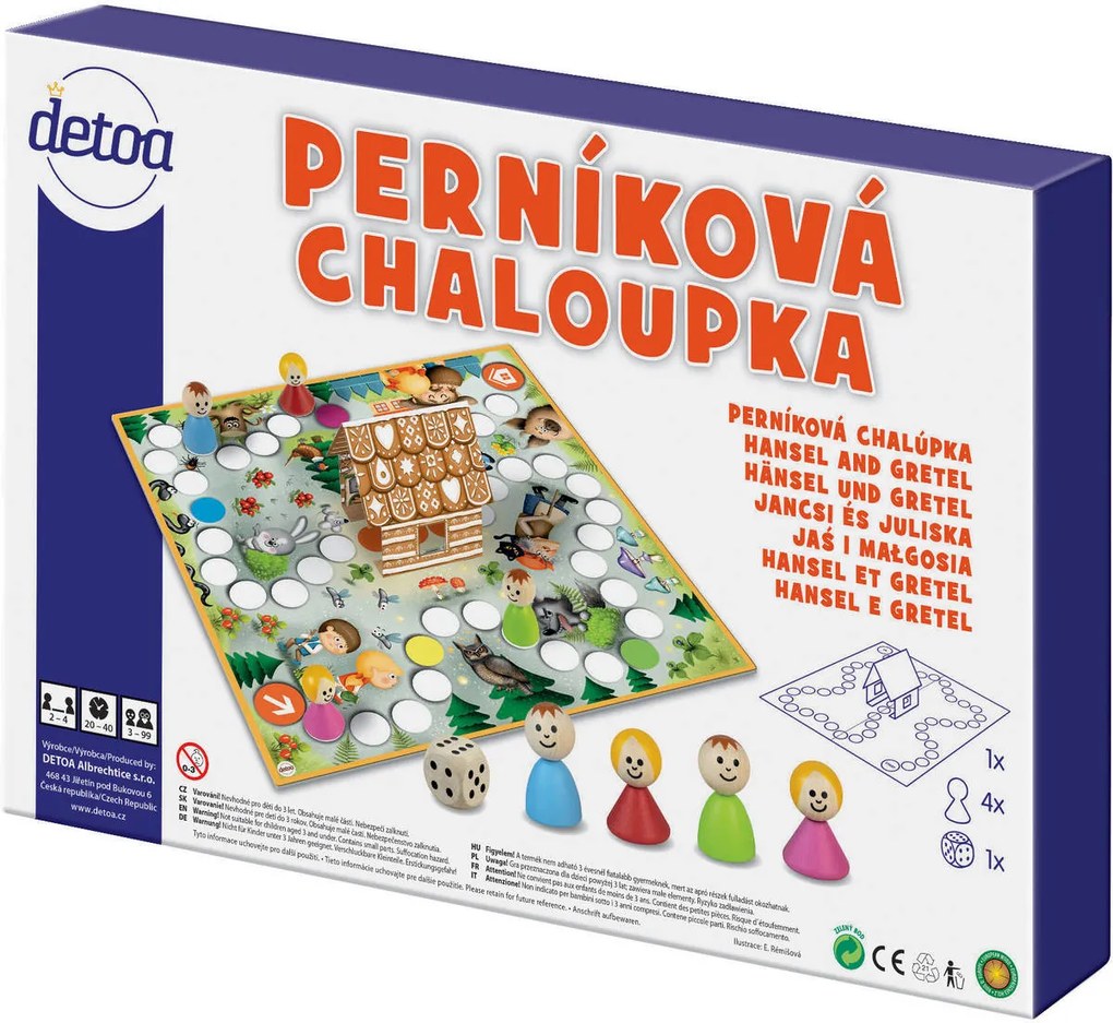 DETOA Hra Perníková chaloupka *SPOLEČENSKÉ HRY* dt14739