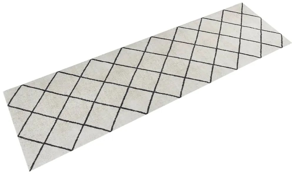Kuchyňský koberec omyvatelný Čtverec 45 x 150 cm samet 136567