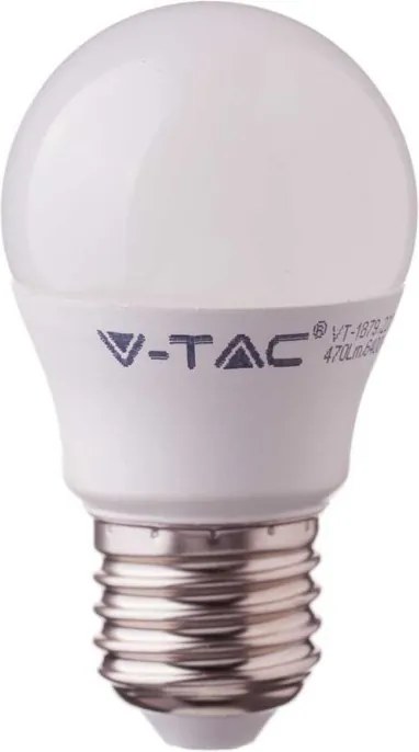 V-TAC LED žárovka mini GLOBE G45 5,5W/230V/E27/3000K/470Lm/200°/A+