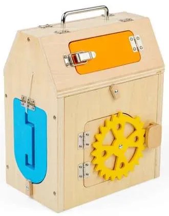 Bigjigs Toys Activity board Domeček