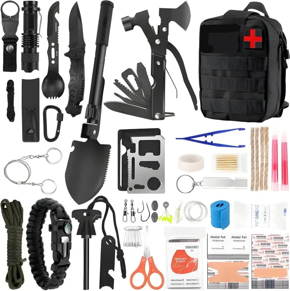 RENEW FORCE Krabička poslední záchrany SRV-142 XXL - KPZ - Survival Set 92 v 1