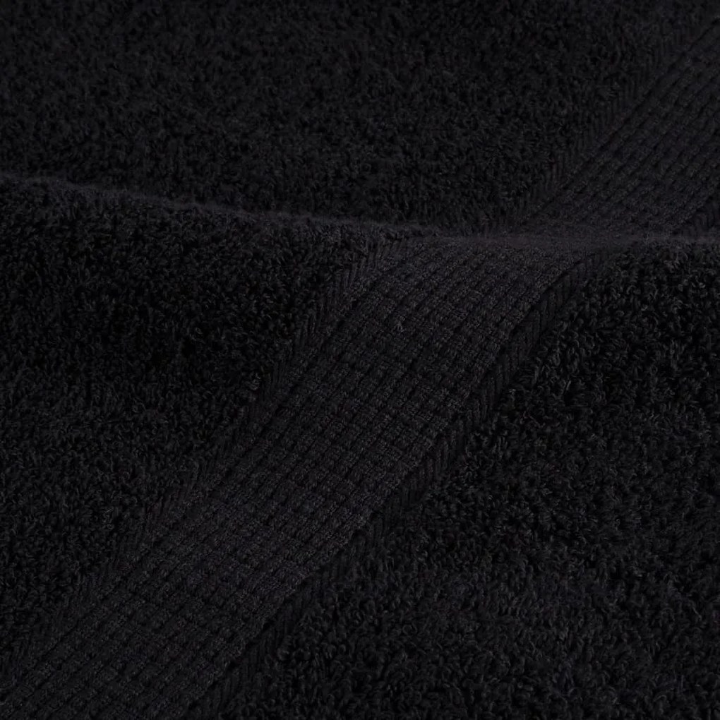 Prémiové mycí utěrky SOLUND 10 ks černé 30x30 cm 600 g/m² 137421